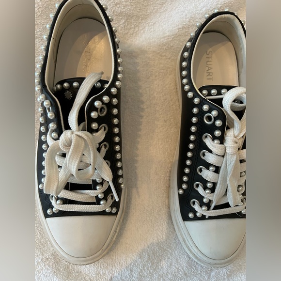 Stuart Weitzman | Shoes | Stuart Weitzman Pearl Sneakers | Poshmark